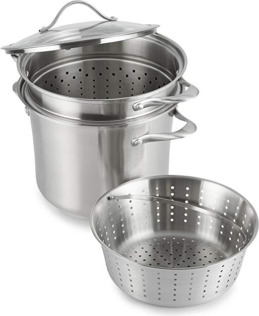 7 Best Pasta Pots With Strainer Reviews Cooking Top Gear